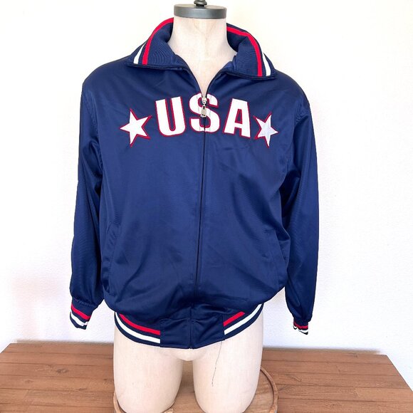 MJ Collections | Jackets & Coats | Vintage Usa Track Jacket Unisex ...